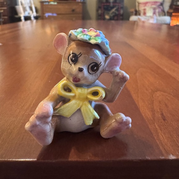 Vintage | Accents | Vintage Anthromorphic Kitsch Mouse Figurine | Poshmark